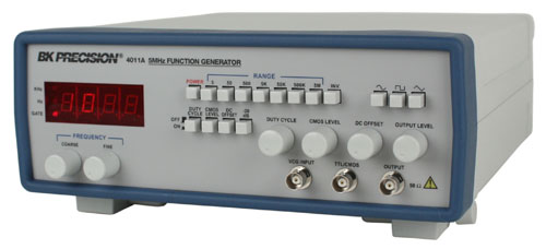 Model 4011A, 5 MHz Function Generator - B&K Precision