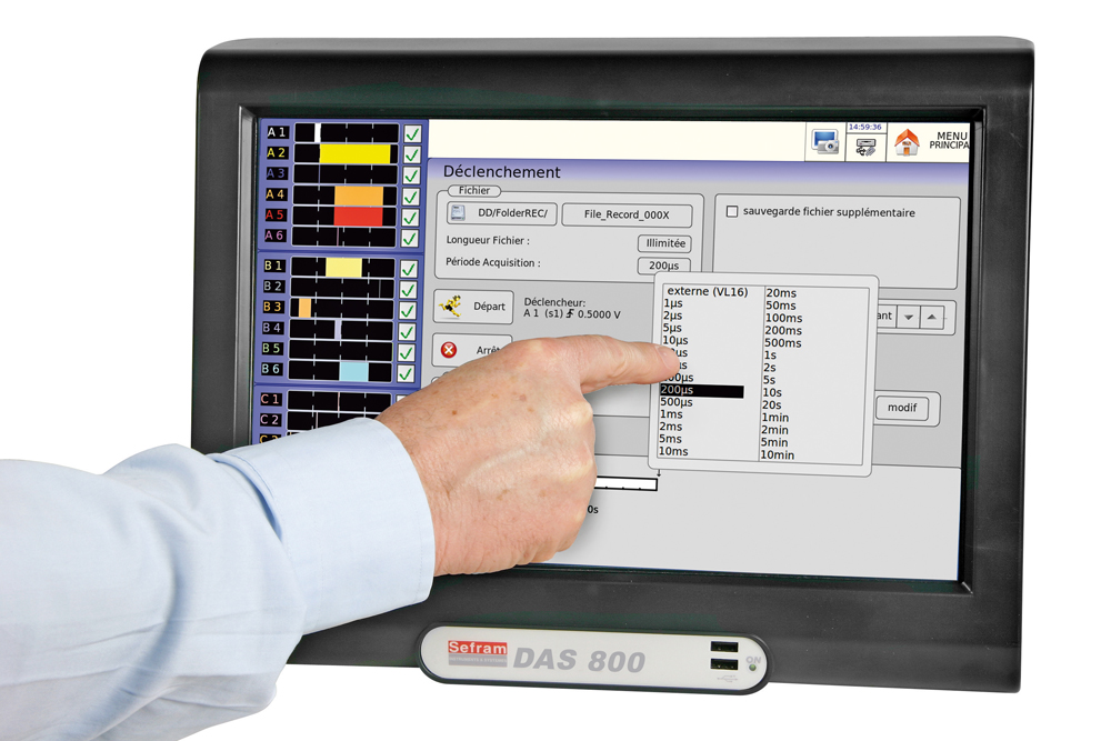 Sefram - Model DAS800, 6 Channel Data Acquisition Solution